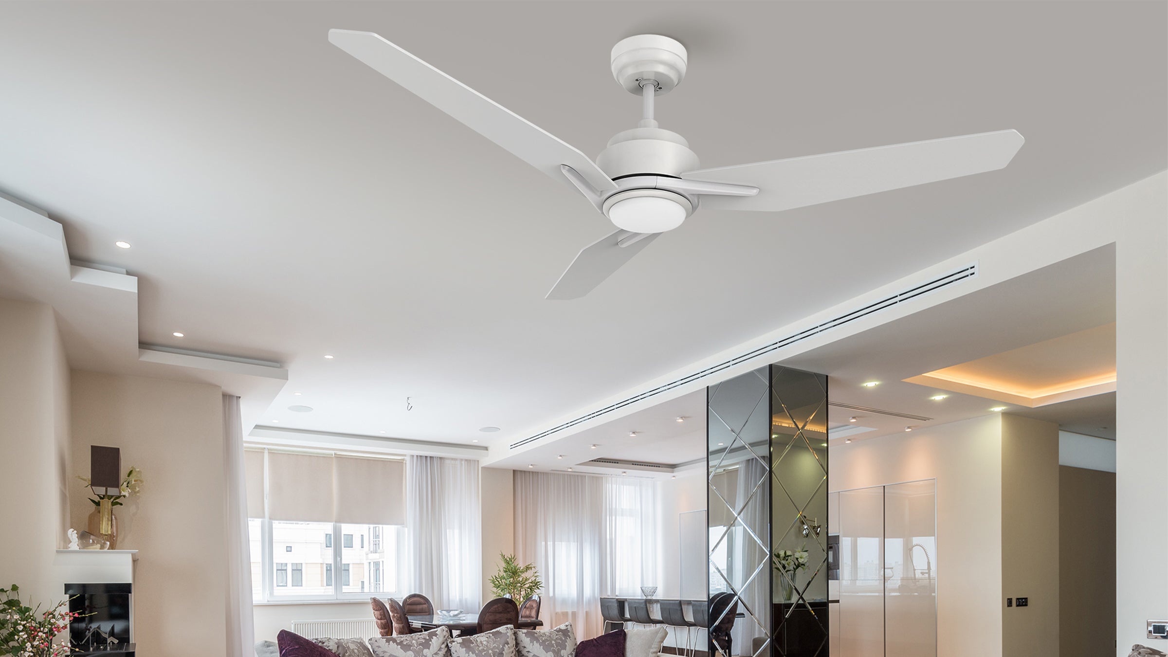 56 inch Ceiling Fans | Large Fan for Great Room | Smafan