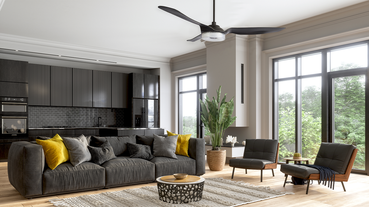 Smafan Brightest Ceiling Fan with Light