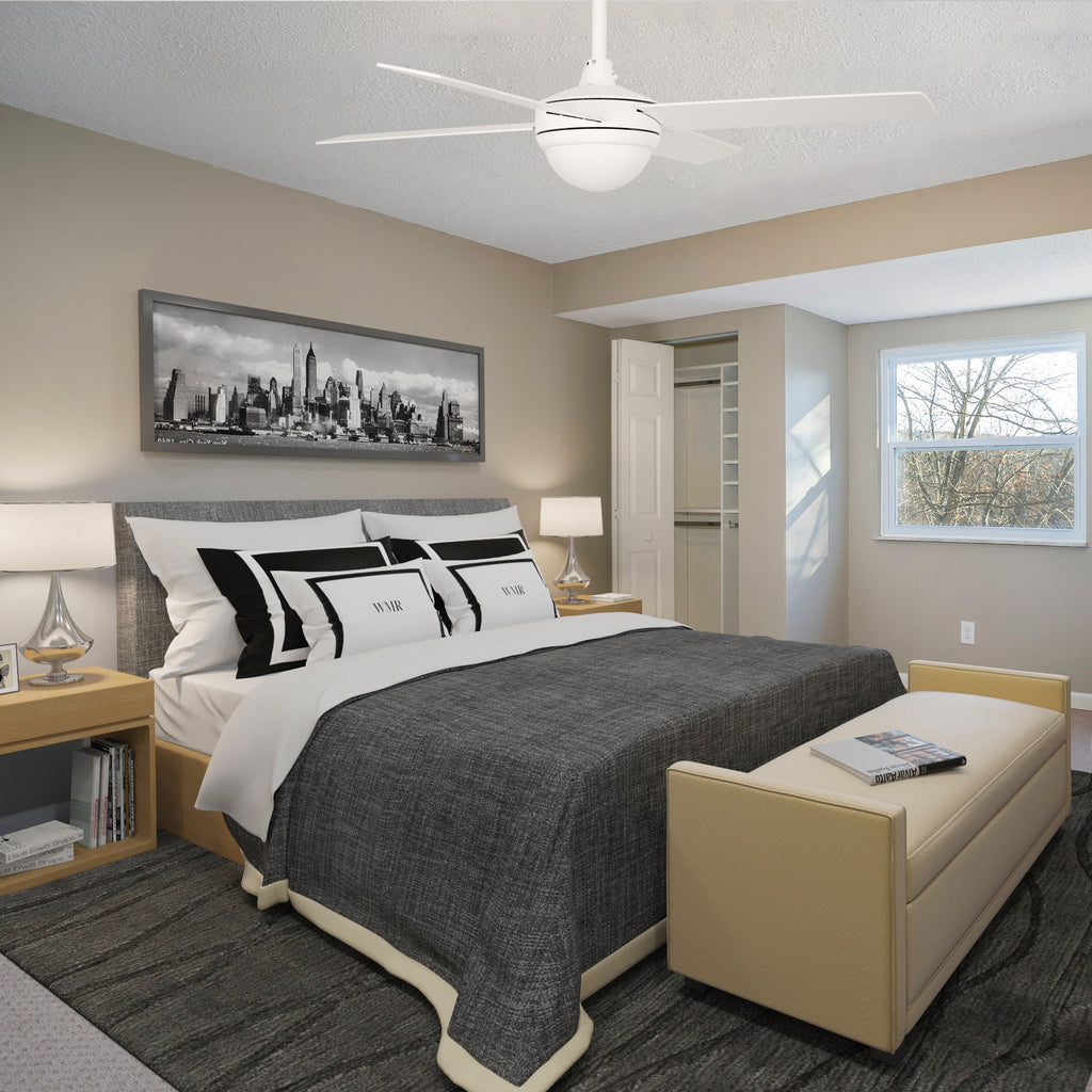 Nova 48 inch Smart Alexa Ceiling Fan With LED Light Kit – SmaFan.com